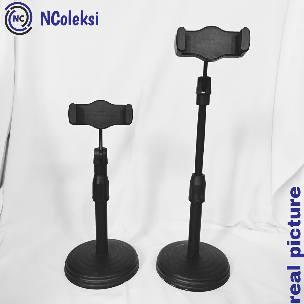 Jual [COD] Stand Holder HP Handphone Penyangga Broadcasting Putar 360 ...