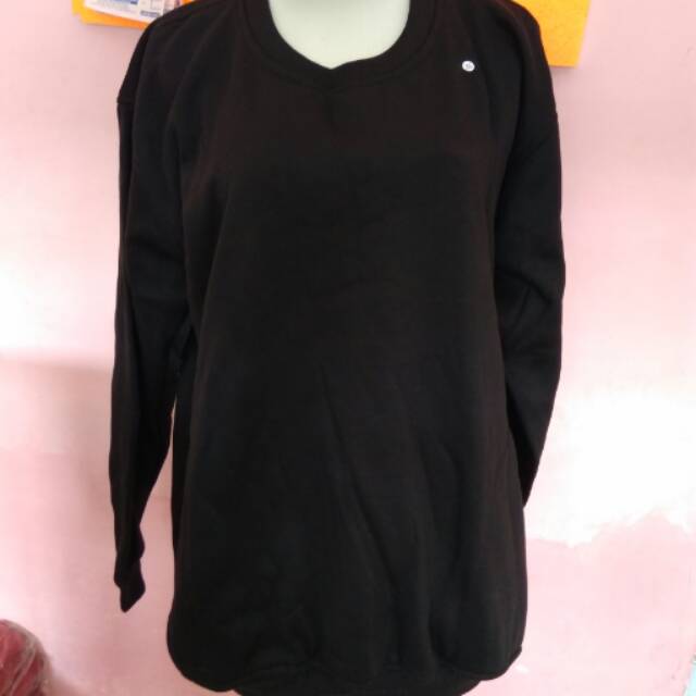 Jual Sweater hitam/polos | Shopee Indonesia