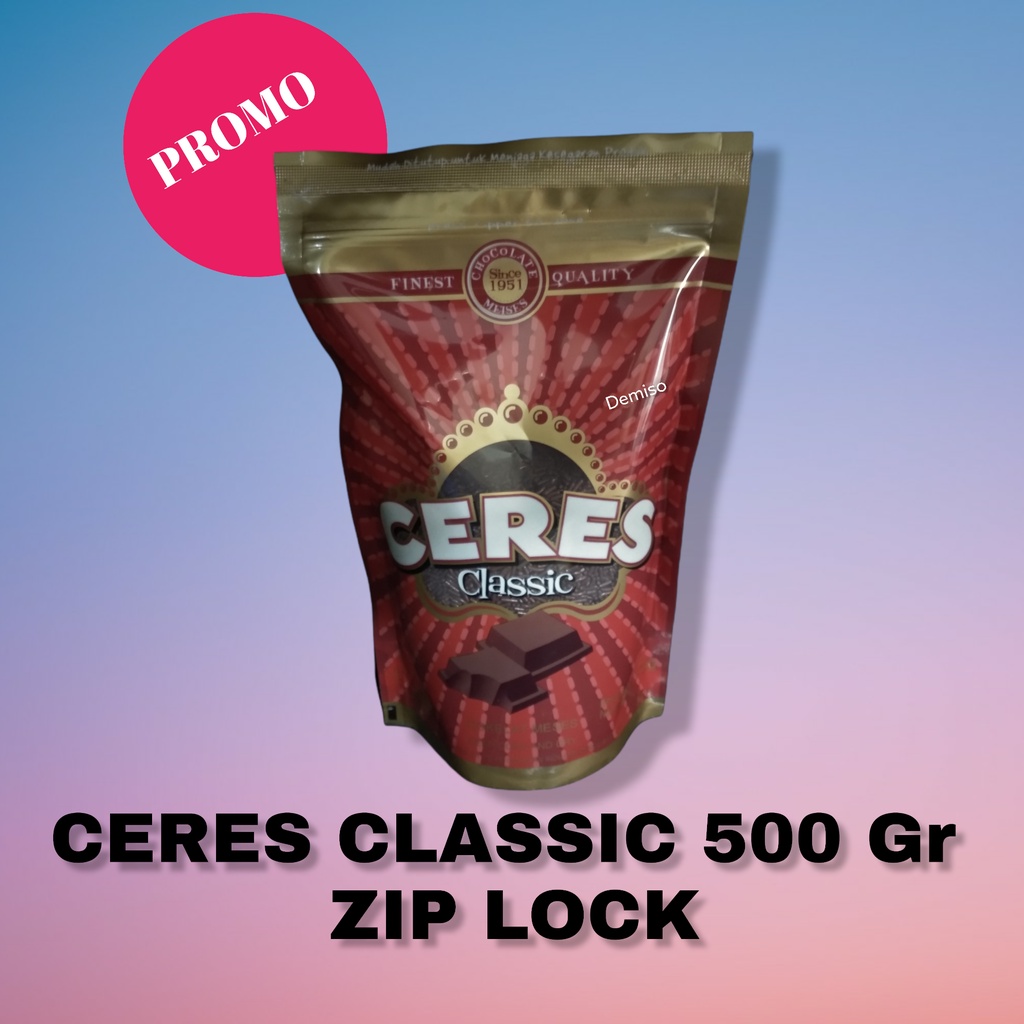 Jual Meises CERES 500 gr Ziplock / Meses / Coklat | Shopee Indonesia