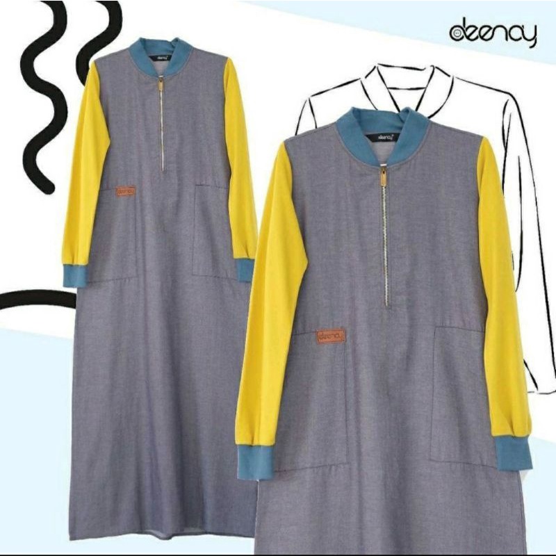 Jual Denim dress deenay original | Shopee Indonesia