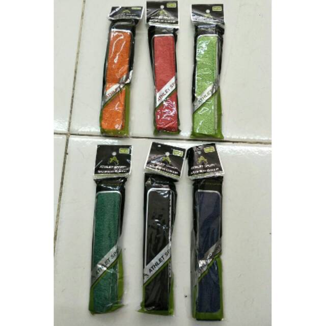 Jual Towel grip handuk raket Athlet 1 pak isi 12 pcs | Shopee Indonesia