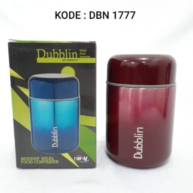 Jual Dubblin Midday 450ml Food Container Termos Makanan tahan panas ...