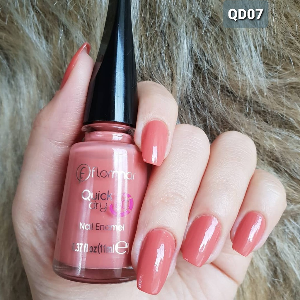 Jual Kutek Flormar Quick Dry Nail Enamel (QD22-QD16-QD11-QD07-QD12-QD04-QD10) | Shopee Indonesia