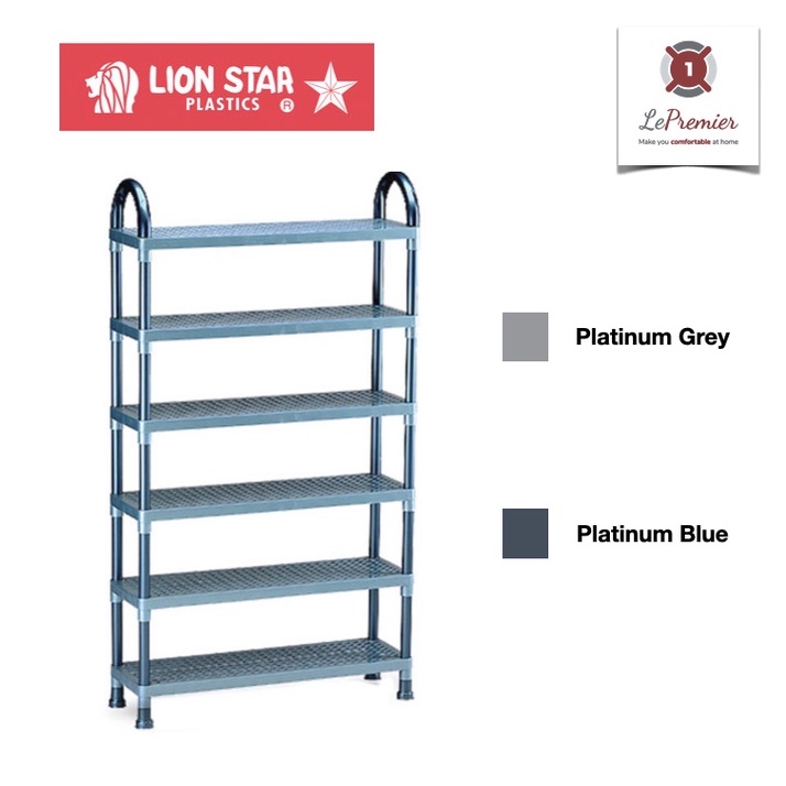Jual Rak Sepatu LION STAR A-49 Shelf Stand (6 Stacks) | Shopee Indonesia