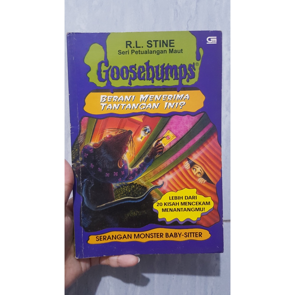 Jual GOOSEBUMPS - SERANGAN MONSTER BABY SITTER | Shopee Indonesia