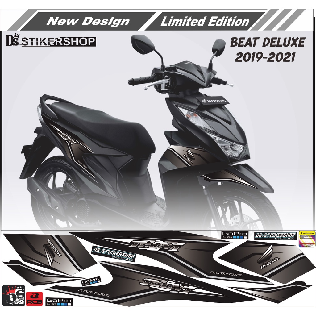 Jual striping beat deluxe variasi /striping beat 2020-2021-2022 ...