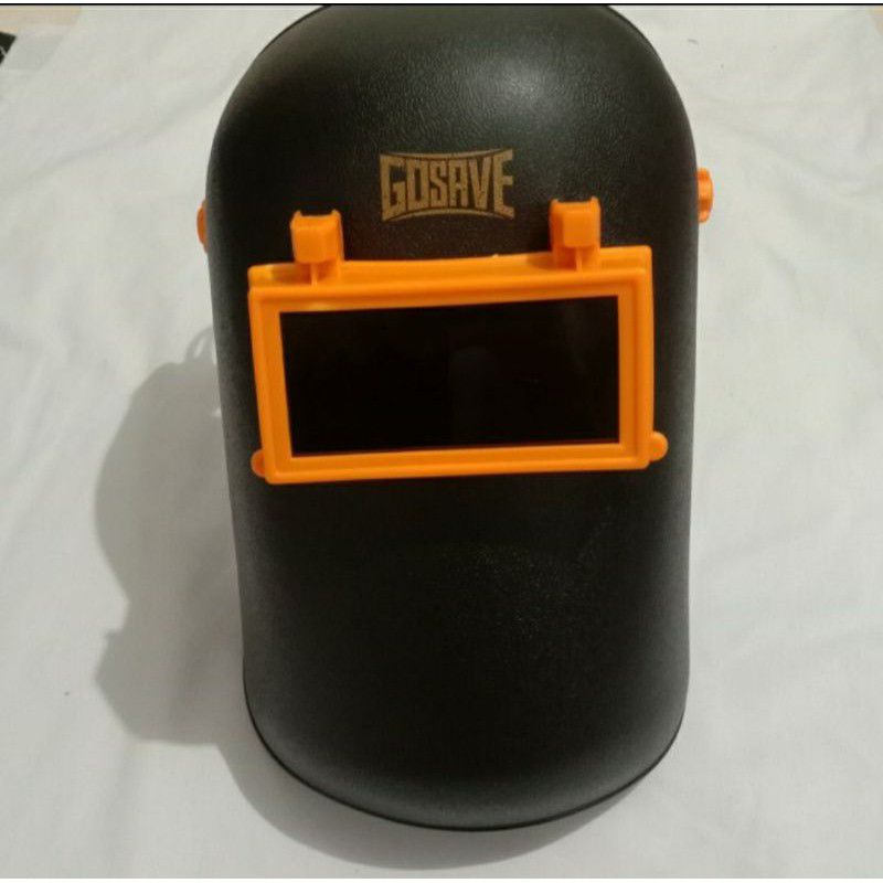 Jual Kedok Las Gosave/ welding helm las fastrek+kaca hitam | Shopee ...