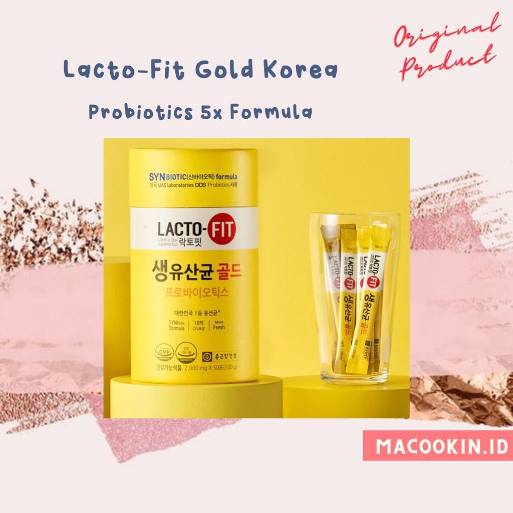 Jual [1 pack 10 pcs] LactoFit Gold Probiotics (Lacto-5X Formula) Lacto ...