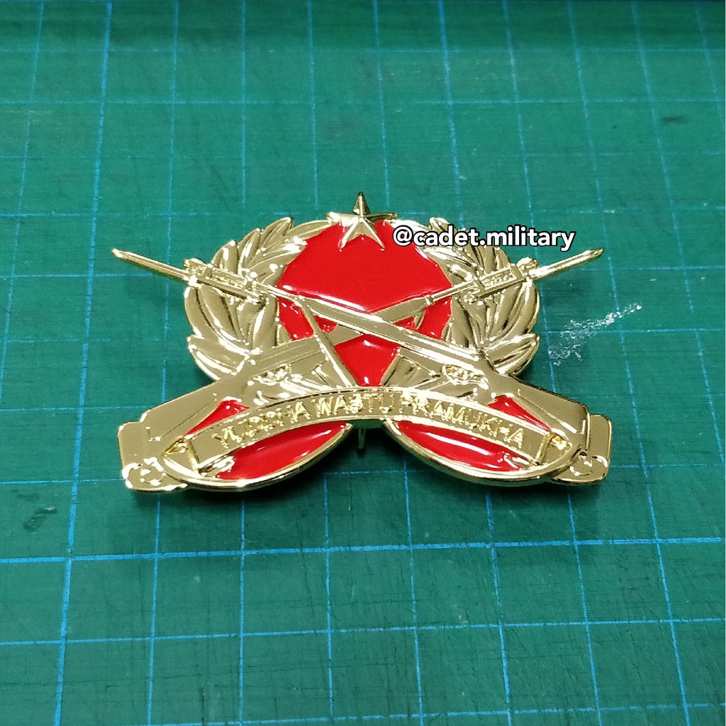 Jual Emblem Baret - INFANTERI - Pake Kait Cincin | Shopee Indonesia