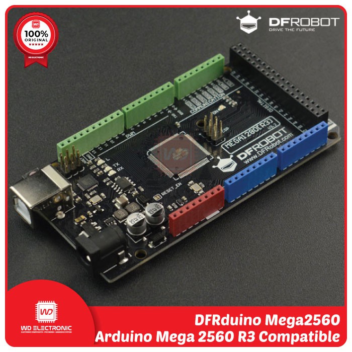 Jual Dfrobot Mega 2560 Dfrduino Mega2560 Arduino Mega 2560 R3