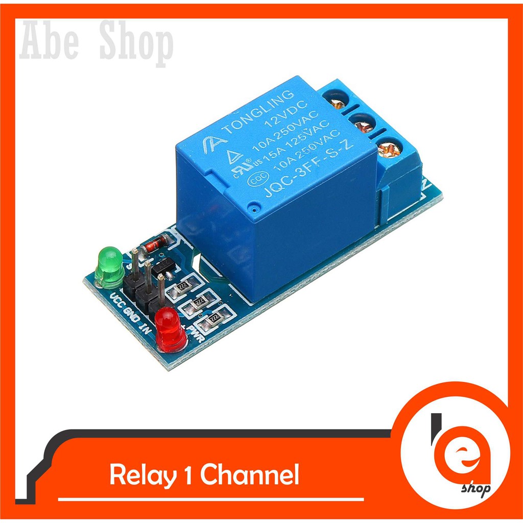 Jual Relay 1 channel 5V For arduino 5VDC output 250VA /30VDC high and ...