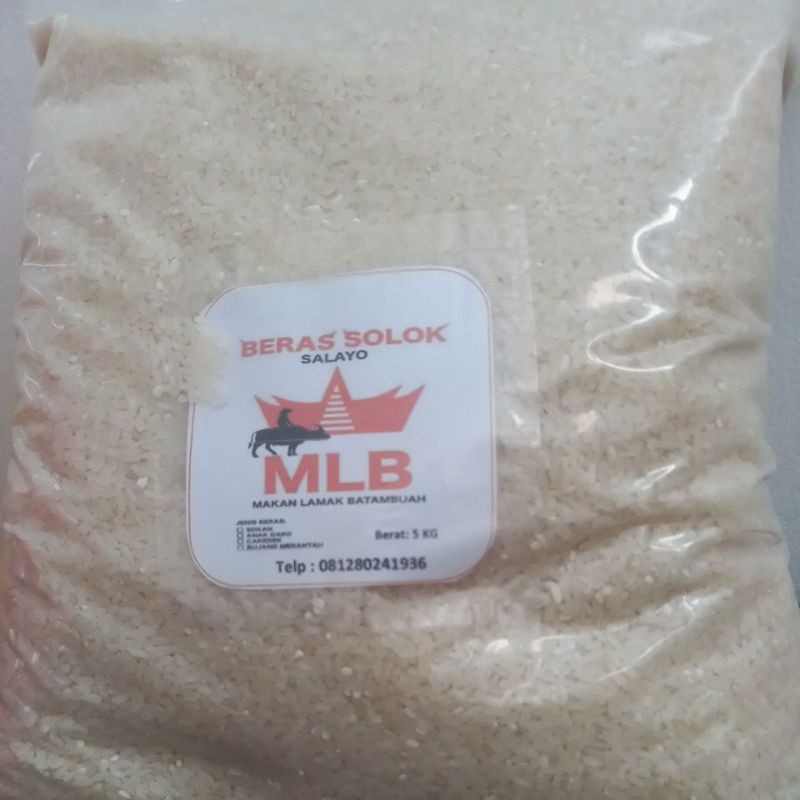 Jual Beras Padang Solok Sokan 5 Kg | Shopee Indonesia