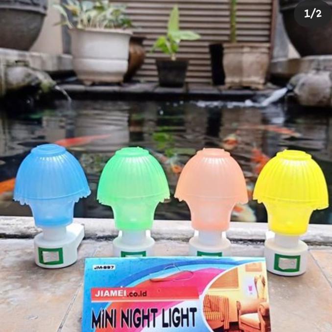 Jual Lampu Tidur Mini Lamp Hias Dop Jiamei Hias Hemat Energi Cantik 5w ...