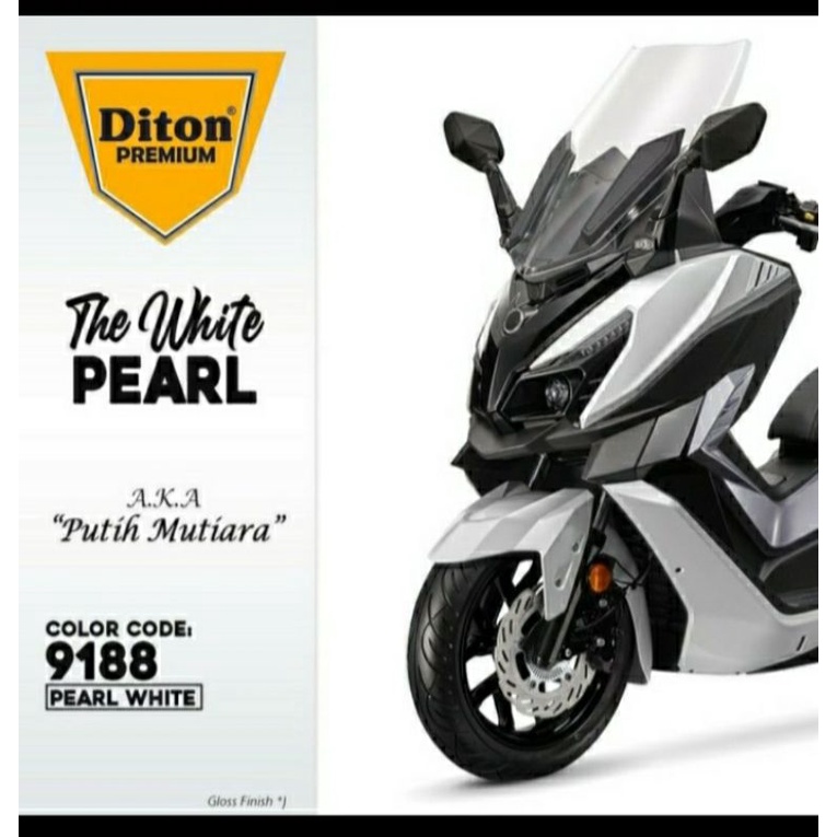Jual CAT SEMPROT DITON PREMIUM 9188 PEARL WHITE / PUTIH MUTIARA / PILOK / PYLOX | Shopee Indonesia