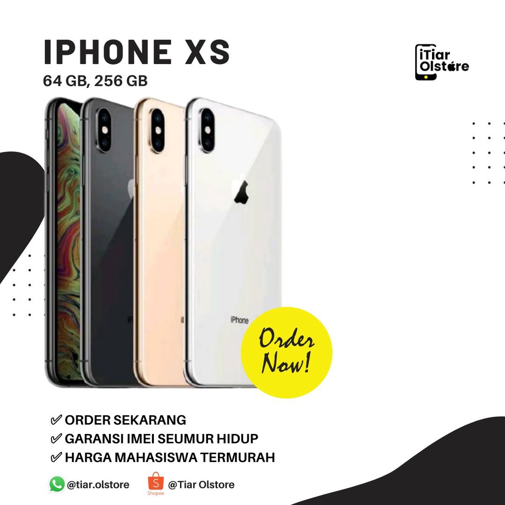 Jual iPhone XS Second Original | Bergaransi | Shopee Indonesia