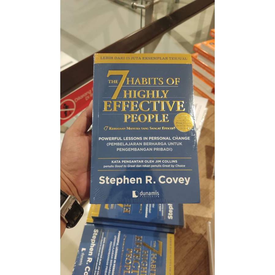 Jual The 7 Habits of Highly Effective People-Stephen R. Covey (Novel Segel Original) | Shopee ...
