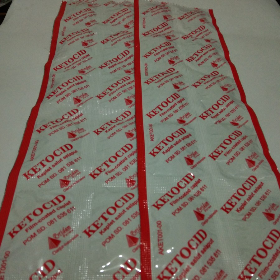 Jual ketocid perstrip (isi 10 kapsul) | Shopee Indonesia