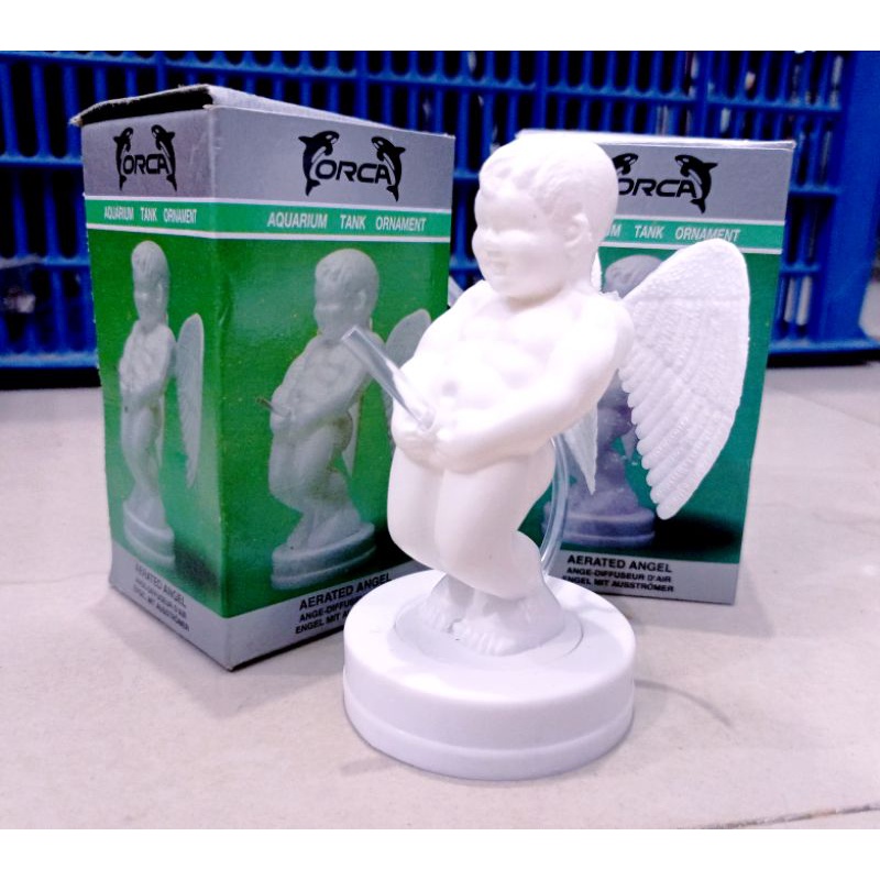 Jual Mainan Airpump Hiasan Aquarium SIMON ANGEL Kecil | Shopee Indonesia