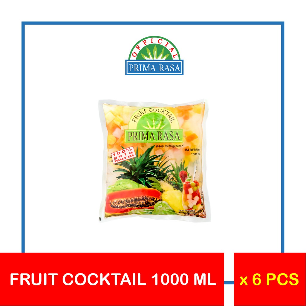 Jual PRIMA RASA Fruit Cocktail 1000 ml - 6 pcs | Shopee Indonesia