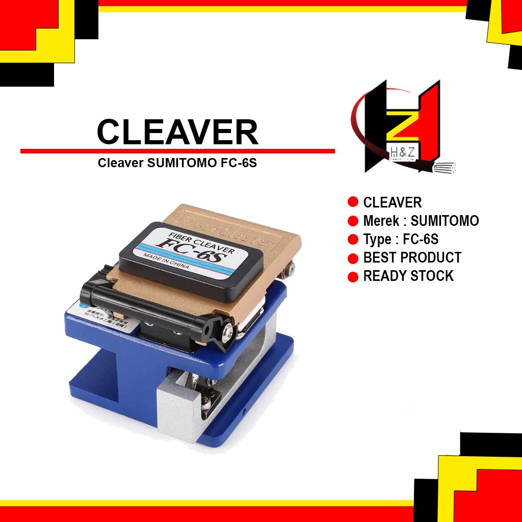 Jual Cleaver Sumitomo FC6S / Fiber Optik Cleaver FC-6S Sumitomo ...