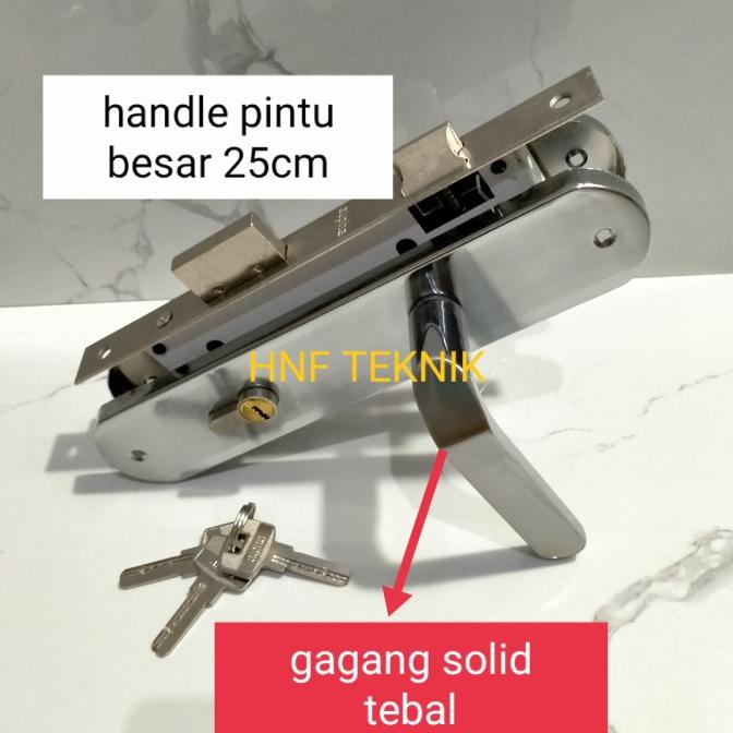 Jual handle pintu besar set komplit kunci pintu besar minimalis ...