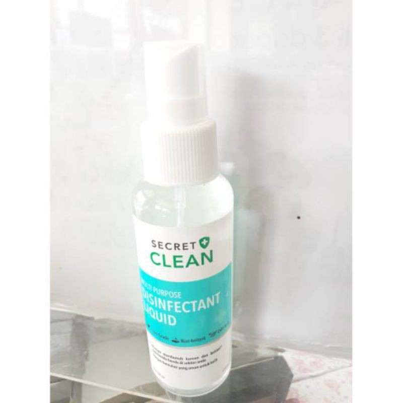Jual Secret Clean Disinfectant Spray 100 ML | Shopee Indonesia
