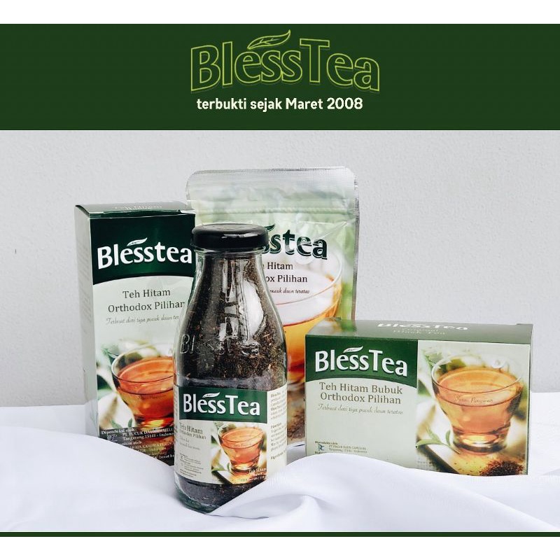 Jual TEH HITAM BLESSTEA ORIGINALL | Shopee Indonesia