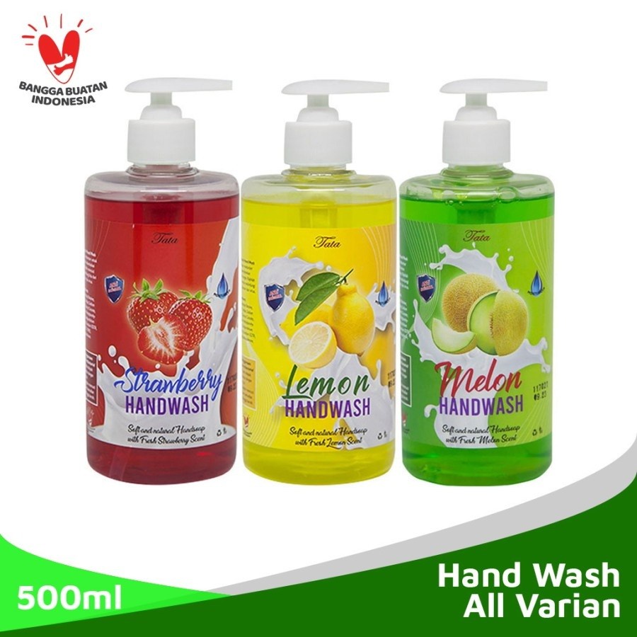 Jual TATA HAND WASH ANTIBACTERIAL 500ml | Shopee Indonesia