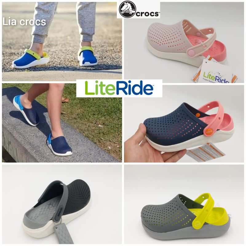 Jual Crocs literide anak kids junior c8 - j1 j2 j2 / Crocs anak / Sendal anak crocs literide ...