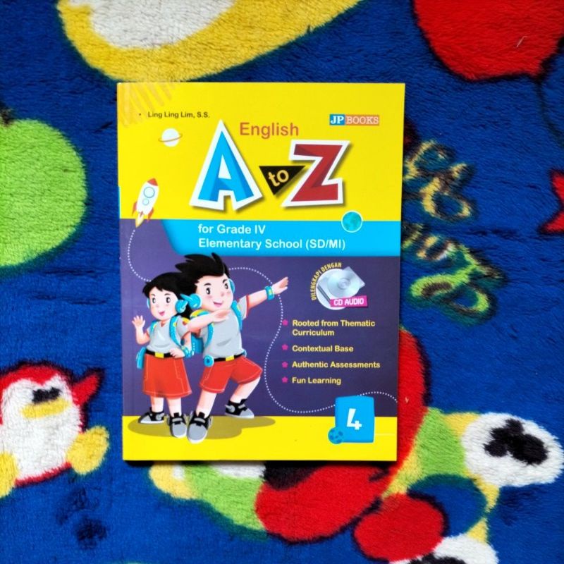 Jual ORIGINAL BUKU ENGLISH A TO Z BASIC ENGLISH KELAS 1 2 3 4 5 6 SD ...