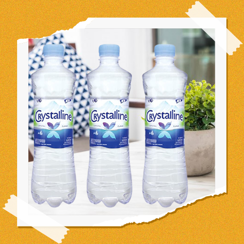 Jual RV BOTOL MINUM AIR MINERAL CRYSTALINE AIR MINUM BOTOL 600ML ...