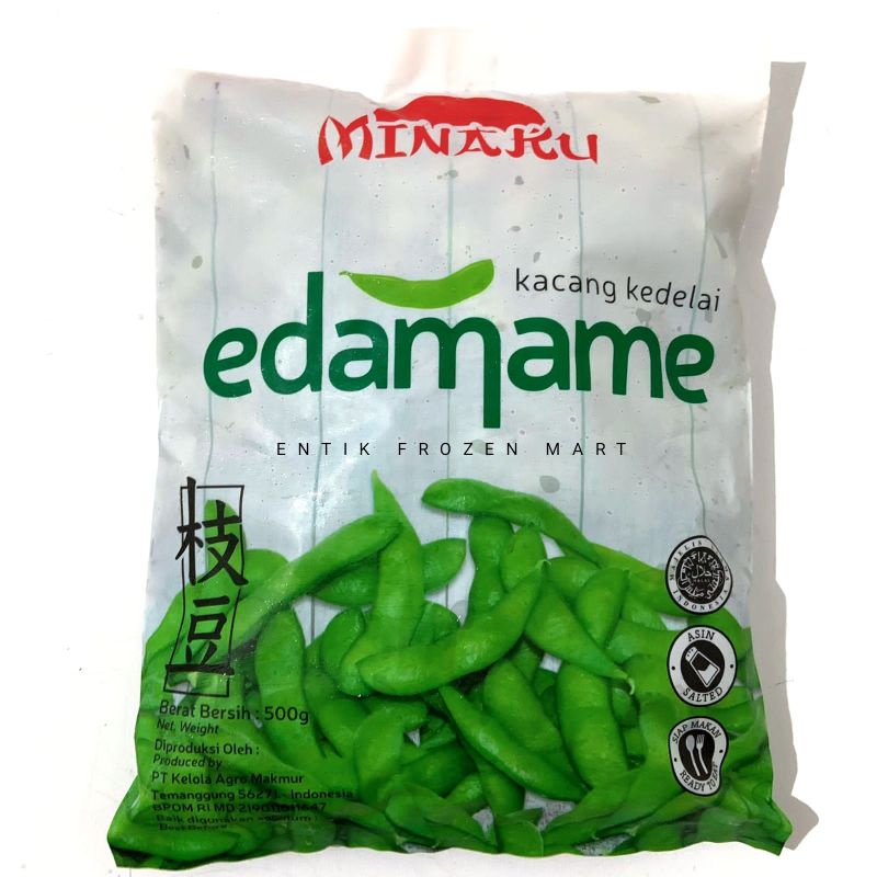 Jual Minaku Edamame - Kacang Kedelai Jepang 500gr | Shopee Indonesia