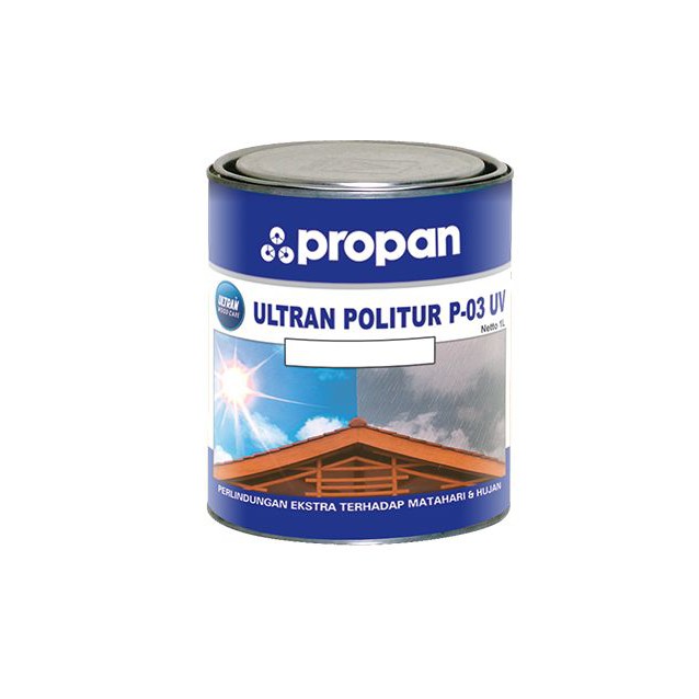 Jual ULTRAN POLITUR P-03 UV EXTERIOR OUTDOOR Anti UV Panas Hujan Cat ...