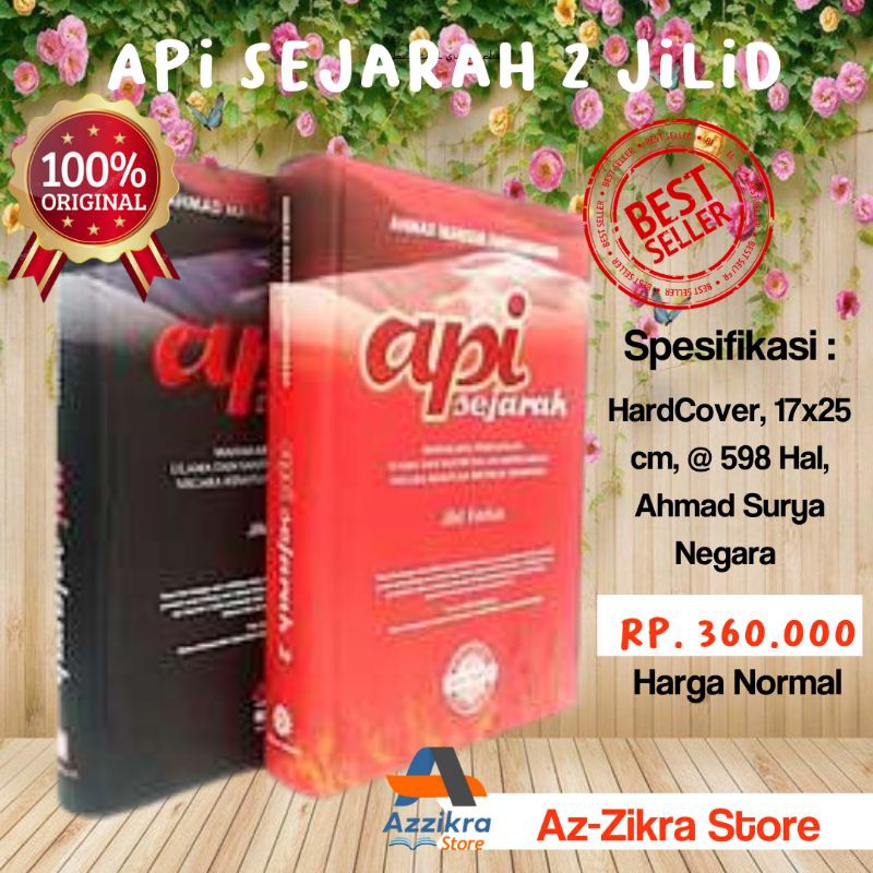 Jual Buku Api Sejarah Sejarah Indonesia Terlengkap 2 jilid Lengkap ...