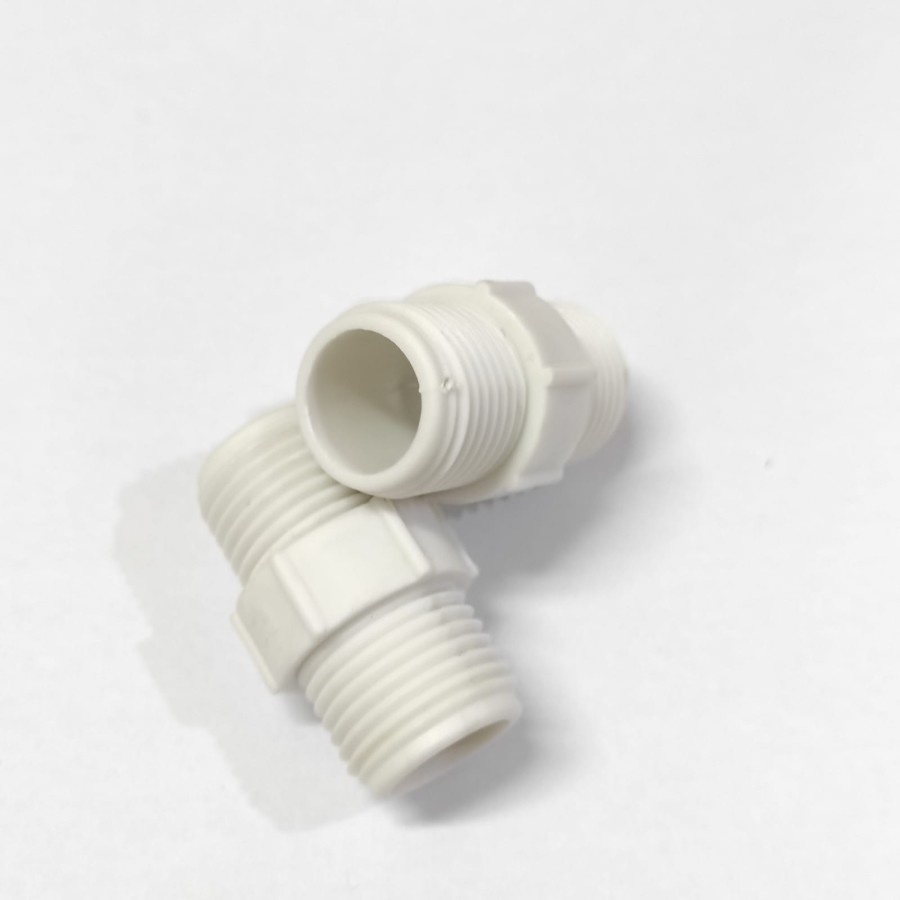 Jual Double Nepel Fitting Pipa 1/2 inch PVC - Dobel Nepel Plastik DNP12 ...