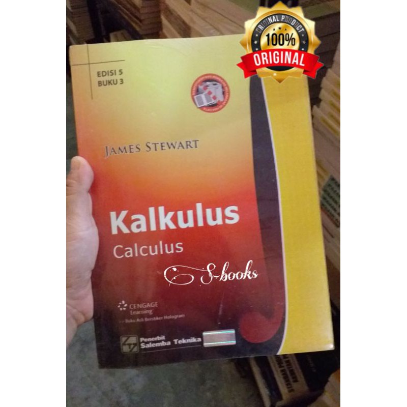 Jual Buku Original KALKULUS Edisi 5 Buku 3 by James Stewart Penerbit Salemba Teknika | Shopee ...