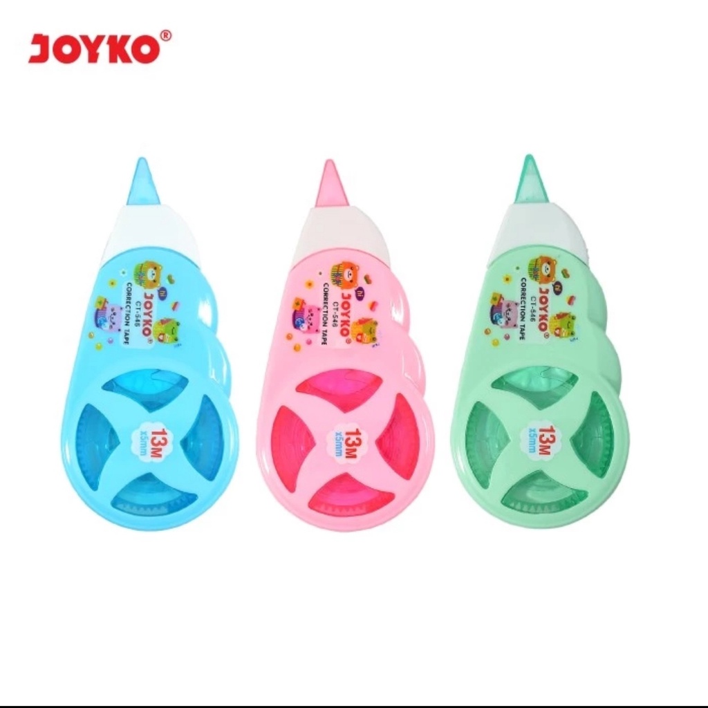 Jual correction tape joyko tipex roll kode ct 546 plus refill | Shopee ...