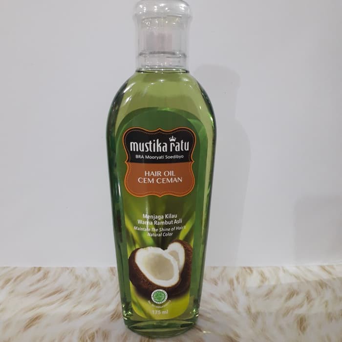 Jual (kemasan baru) Mustika Ratu Minyak Rambut Cemceman 175ml / cem ...