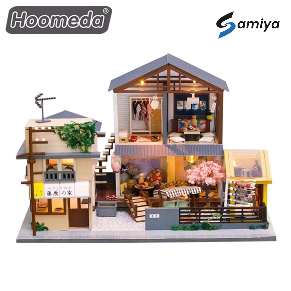 Jual Doll house miniature/ rumah miniatur / wooden puzzle miniature ...