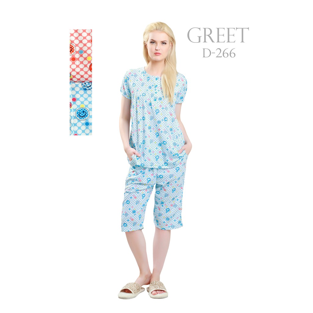 Jual GREET NIGHT WEAR - Baju Tidur Model : D-266 / BD | Shopee Indonesia