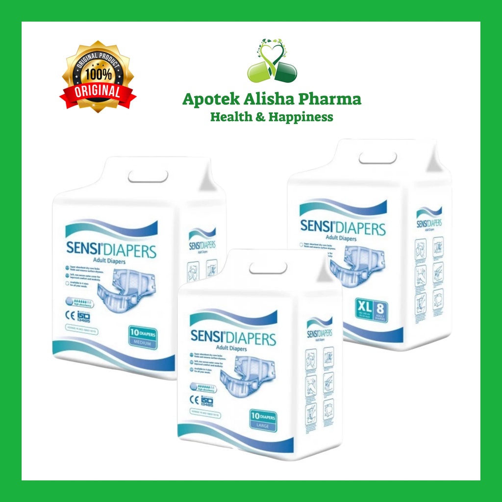 Jual Sensi Popok Dewasa / Diapers Adult (M/L/XL 10pcs) - Popok Perekat ... Jual Sensi Popok Dewasa / Diapers Adult (M/L/XL 10pcs) - Popok Perekat ...