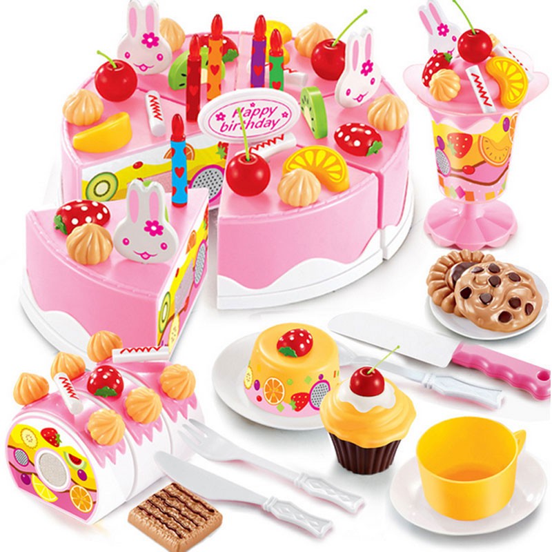 Jual MAINAN ANAK DIY FRUIT CAKE/MAINAN ANAK KUE ULANG TAHUN SET ...