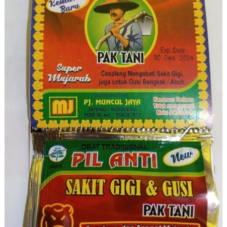 Jual Obat Sakit Gigi & Gusi Pak Tani Original | Shopee Indonesia