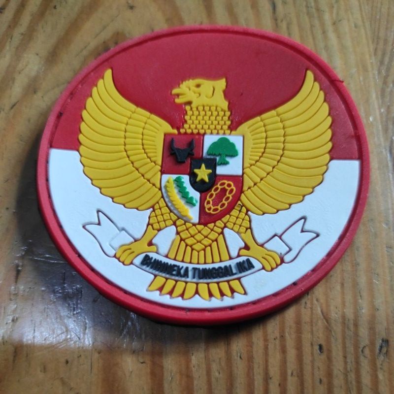 Jual Patch rubber/emblem logo Garuda | Shopee Indonesia
