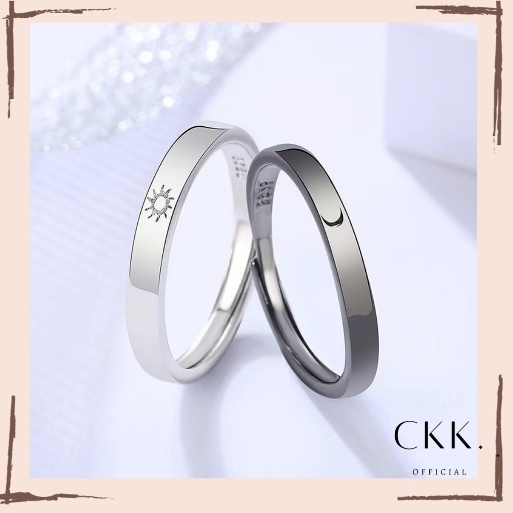 Jual ~ CKK ~ Cincin Model Terbuka Bentuk Bulan Matahari Belah Ketupat ...
