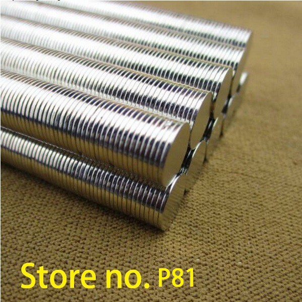 Jual 1Pcs Magnet Mahnet bulat 10mm 10X1MM 10X1 Diameter 1cm disc ...