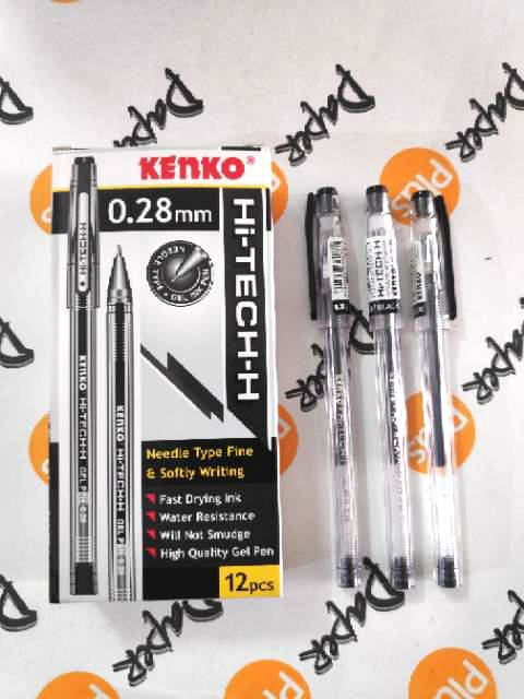 Jual Pulpen / Ballpoint Gel KENKO HI TECH (12pcs) | Shopee Indonesia