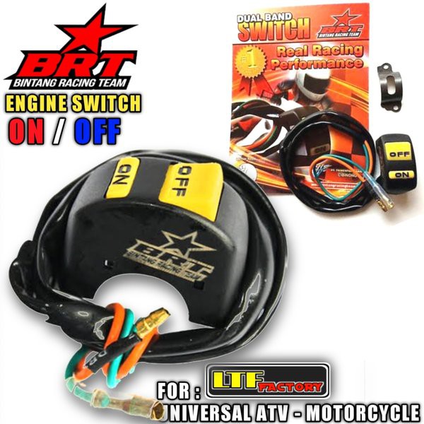 Jual BRT UNIVERSAL ELEKTRIK WIRE - ENGINE STOP SWITCH CUT ON OFF ...