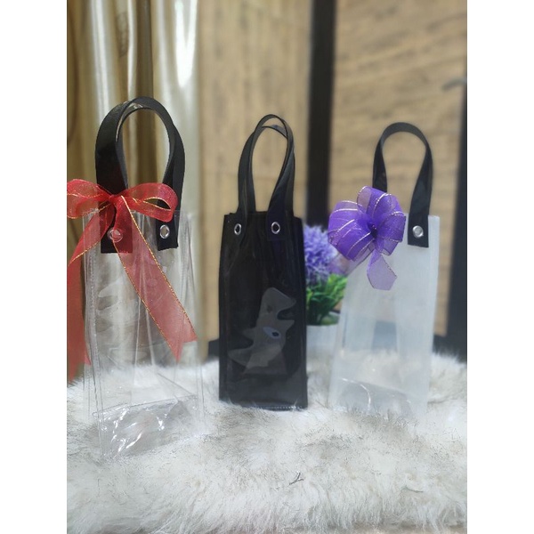 Jual tas mika botol mika tumbler warna dan bening tali sintetis belum ...