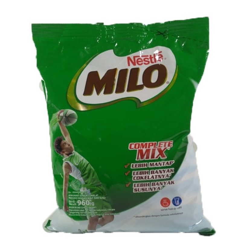 Jual Bubuk Minuman Milo Complete Mix Nestle 960 gram - Ice Blend ...